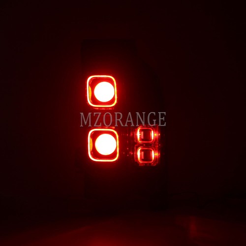 2PCS Smoked Tail Light Brake Rear Lamp For Land Rover Defender 110 90 ...