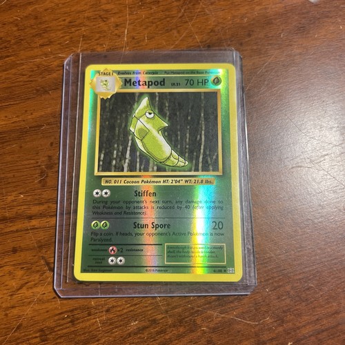 Metapod 4/108 Uncommon - Reverse Pokemon XY Evolutions Single Card | eBay