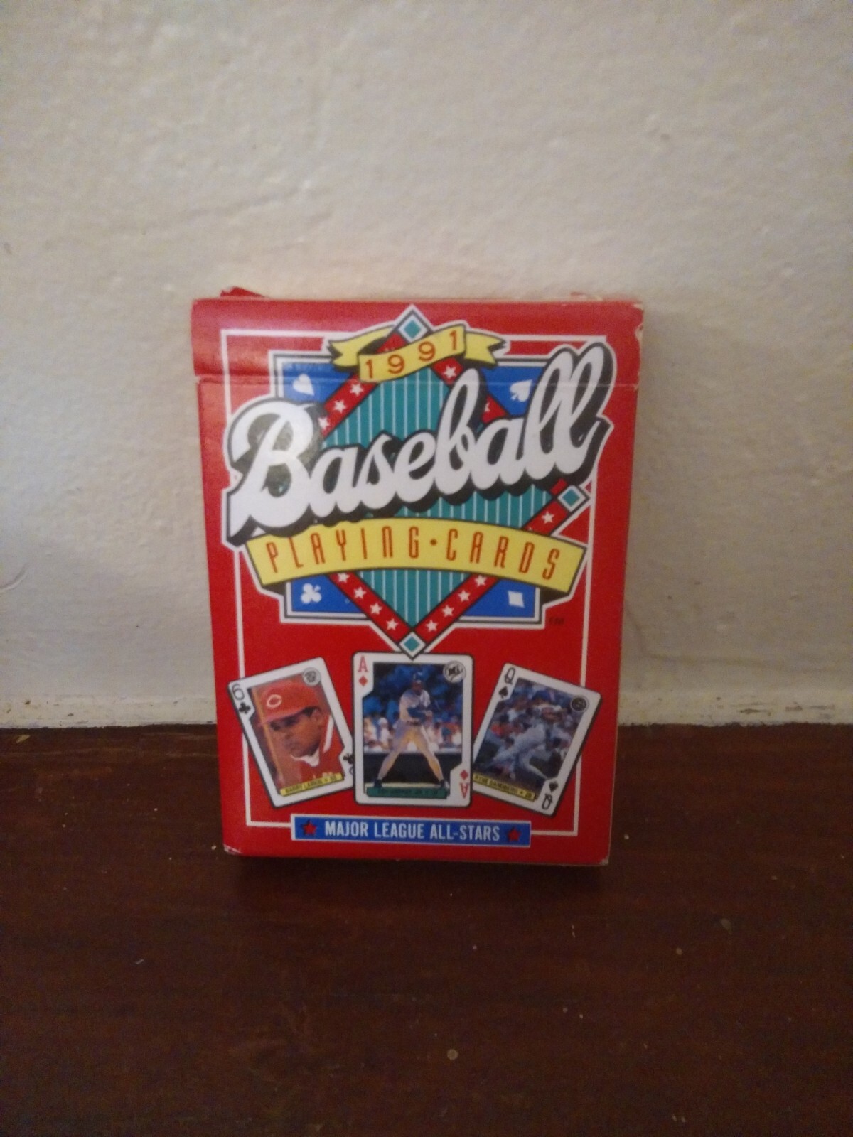 Vtg 1991 Baseball Deck of Playing Cards MLB Made USA 56 All-Star ...