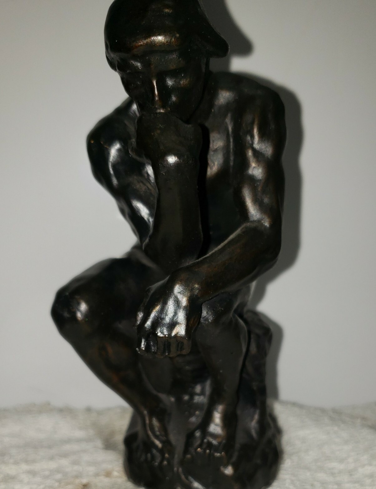 Parastone Mouseion "The Thinker" Rodin Bronze Sculpture | eBay