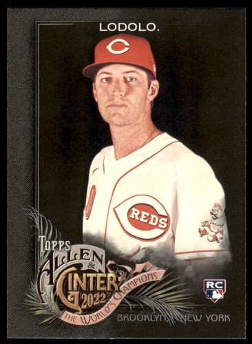 Nick Lodolo 2022 Topps Allen & Ginter X Rookie Black Card ! RC #277 ...