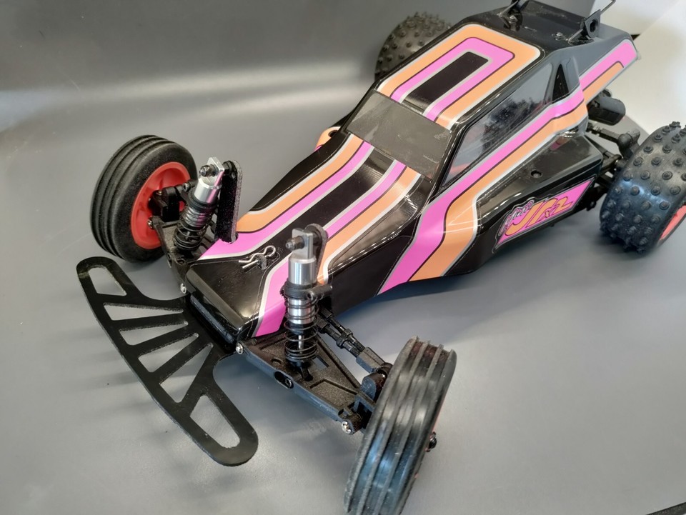 Upgrade For 1/16 Losi Mini JRX2 Kydex Front Bumper | eBay