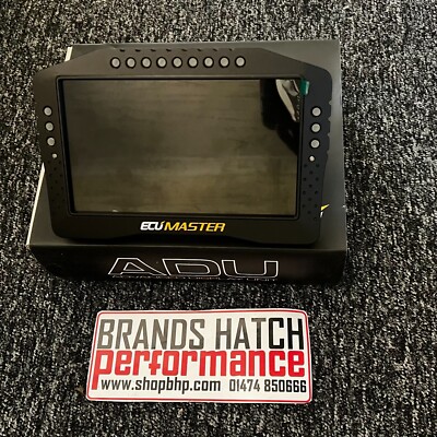 ECUMASTER 7" ADU AUTOSPORT Digital Dash Display Compat Syvec DTA Link ...