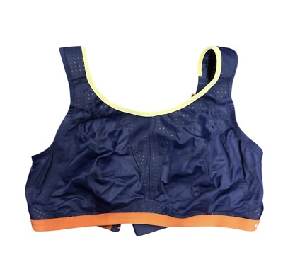 Freya NAVY SPICE Dynamic Wirefree Hi-Impact Sports Bra, US 34J, NWOT | eBay