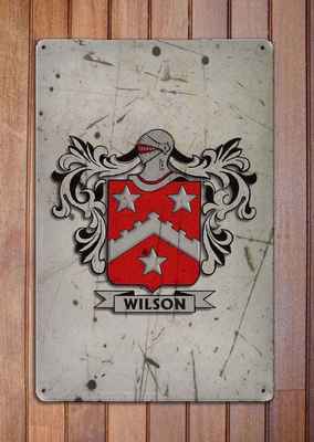Mcdowell Coat of Arms A4 Aged Retro 10x8 Metal Sign Aluminium Heraldry ...