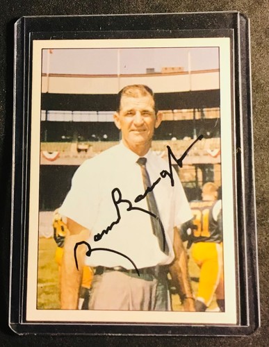 New York Titans HOF SAM SAMMY BAUGH 1981 TCMA auto autographed signed ...