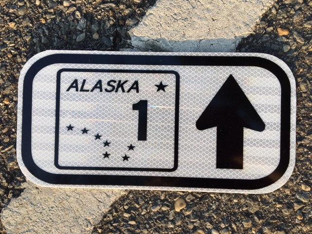 Alaska Highway Signs