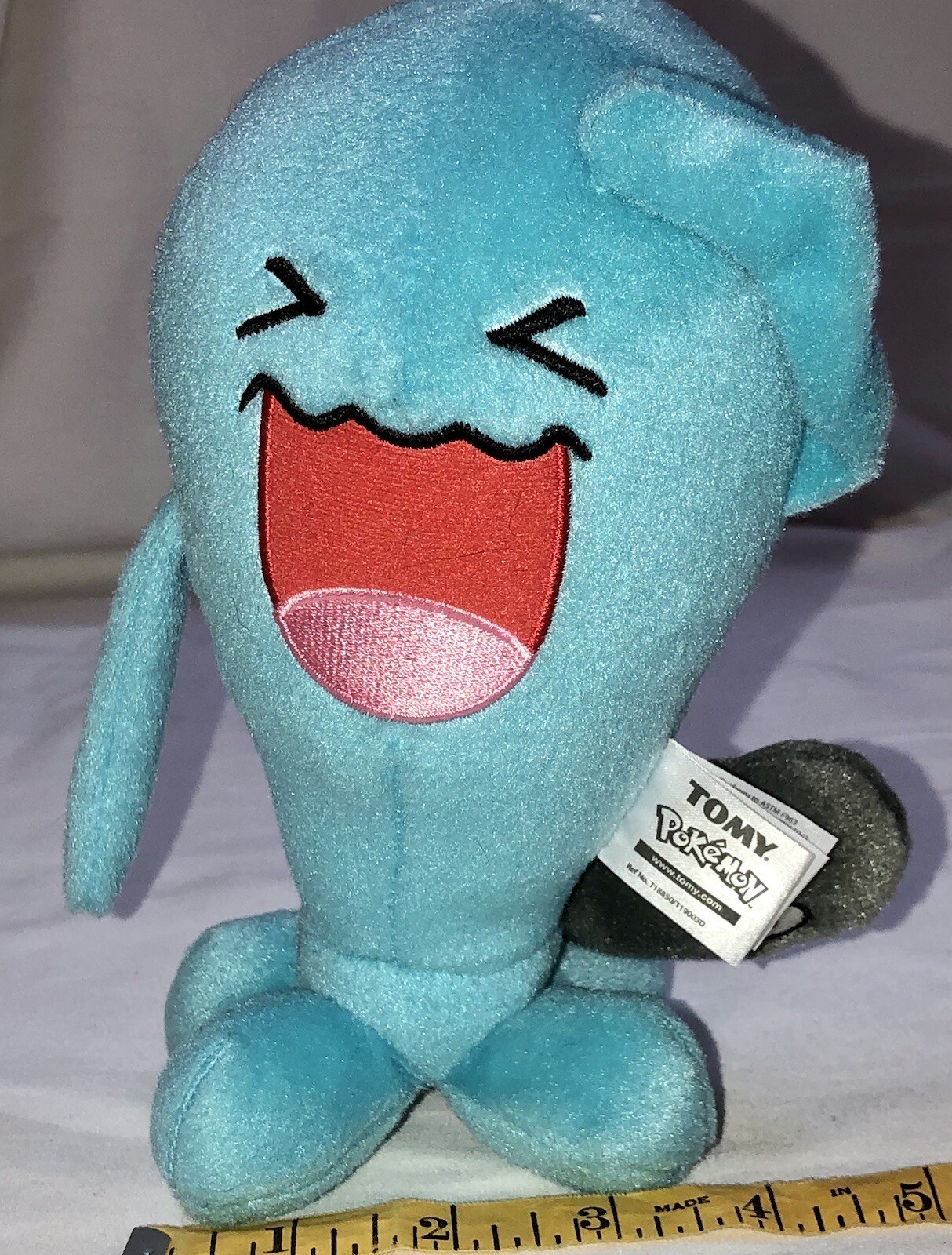 Pokémon Wobbuffet Plush Plushy Stuffed Animal Toy 8” | eBay