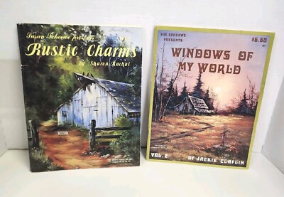Lot Of 2 Magazines Sue Scheewe 1987 Windows Of My World 1988 Rustic ...