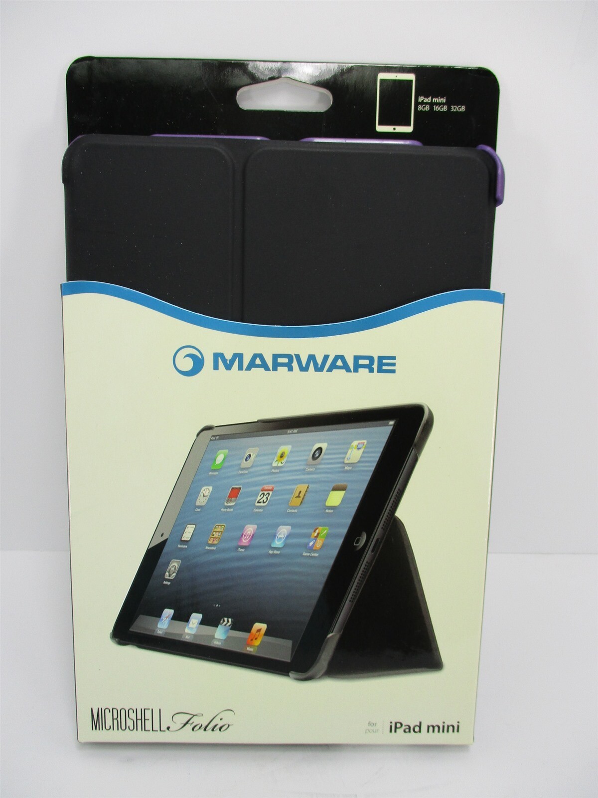 Marware Microshell Folio Ipad Mini 1 2 3 Purple Protective Cover Stand ...