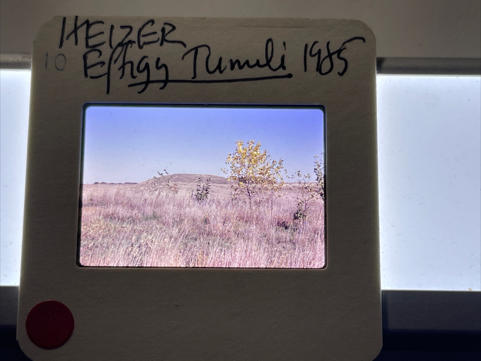 Michael Heizer “Effigy Tumuli” Land Art 35mm Slide | eBay