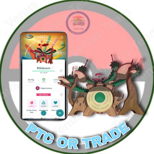Pokémon Go -Gigantamax Rillaboom Delightful Days Special Background-PTC ...