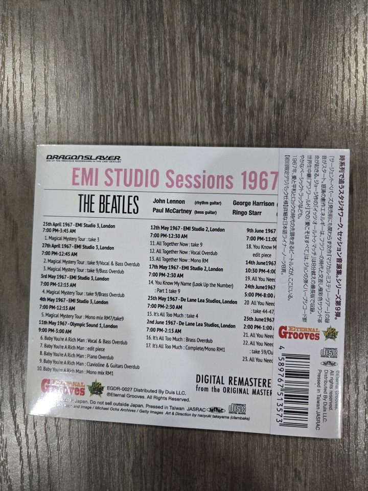 The Beatles EMI Studio Sessions Volume 3 | eBay