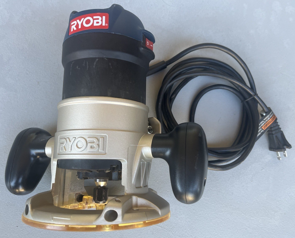 Ryobi R163 8.5 Amps Corded Electric Fixed Base Router Tool Bag & Collet ...