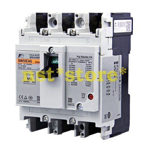 Applicable for new FUJI Fe molded case circuit breaker BW50EAG 3P 50A ...
