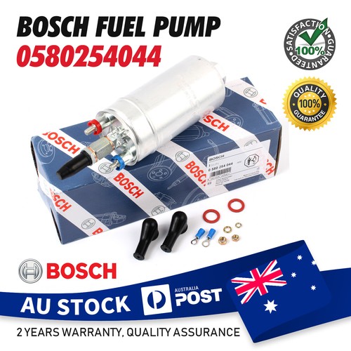 BOSCH 044 RACING EXTERNAL FUEL PUMP 0580254044 E85 UNIVERSAL 12V 80GPH ...
