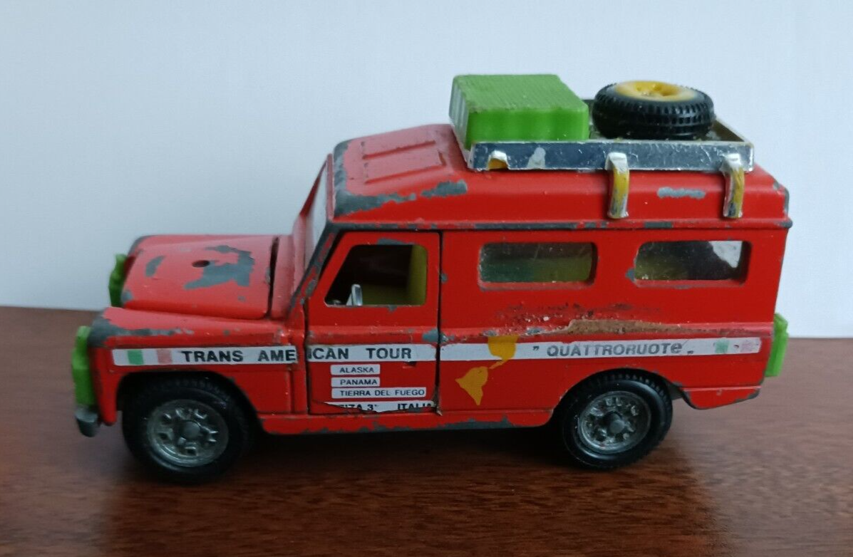 MEBETOYS A40 LAND ROVER ORANGE 1:43 - Made in Italy | eBay