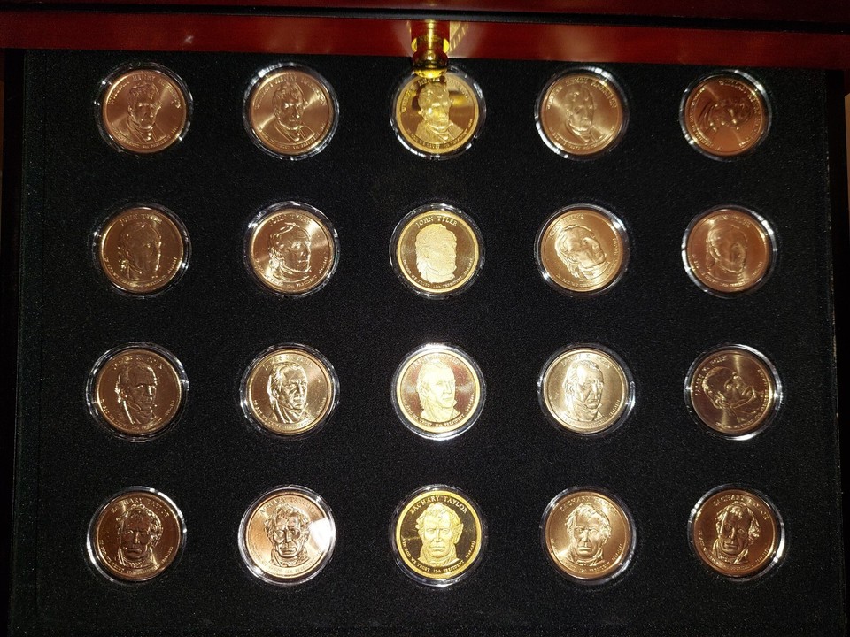 CSN Ultimate Presidential Dollar Coin Collection 2007 to 2011 - 100 ...