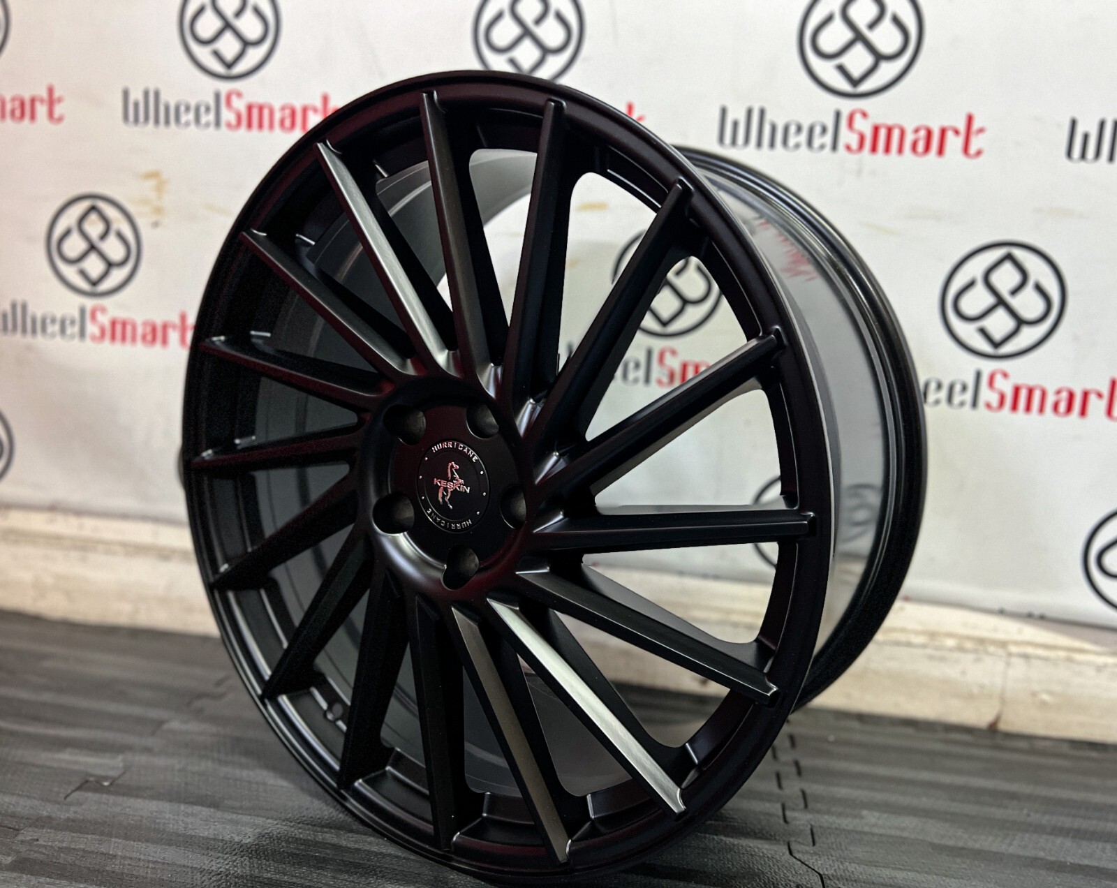 NEW 21" KESKIN KT17 HURRICANE ALLOYS - 5 x 120 SATIN BLACK- RANGE ROVER ...