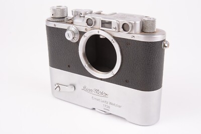 LEICA IIIa with MOTOR MOOLY and CONTROL ARM | eBay