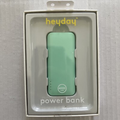 Heyday 4000mAh Power Bank - Teal | eBay