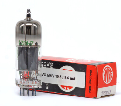 12BH7 FIVRE NOS ITALY Tube Röhre Valvula Lampe TSF 진공관 真空管 Valve 电子管 ...