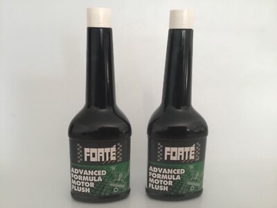 2 x FORTE ADVANCED FORMULA MOTOR FLUSH 400ML KEEPS NEW OIL CLEANER ...