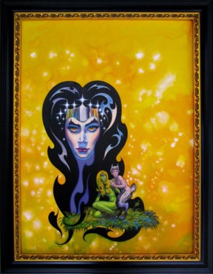 KELLY FREAS PAINTING DREAD COMPANION BOOK COVER BY ANDRE NORTON | eBay