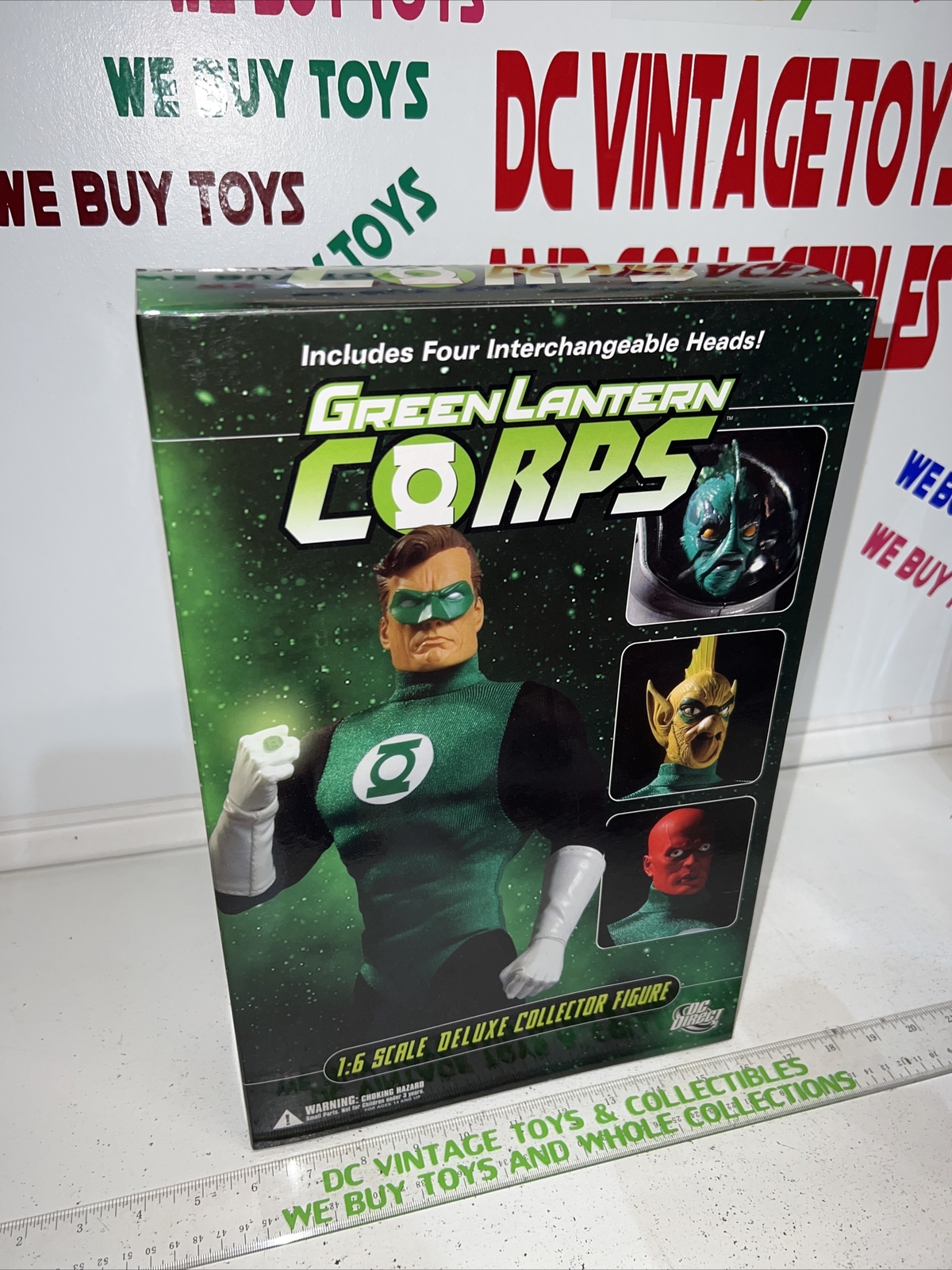 DC Direct 13 Inch Deluxe Green Lantern Corps Collector Figure With ...