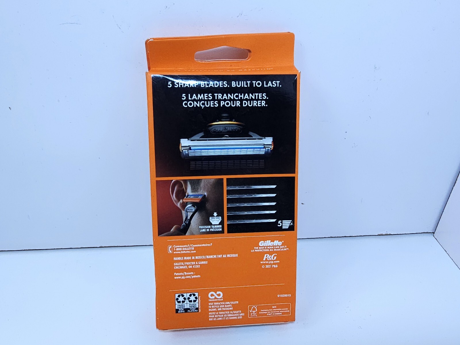 Gillette Fusion 5 Sealed Package 1 Razor 2 Cartridges | eBay