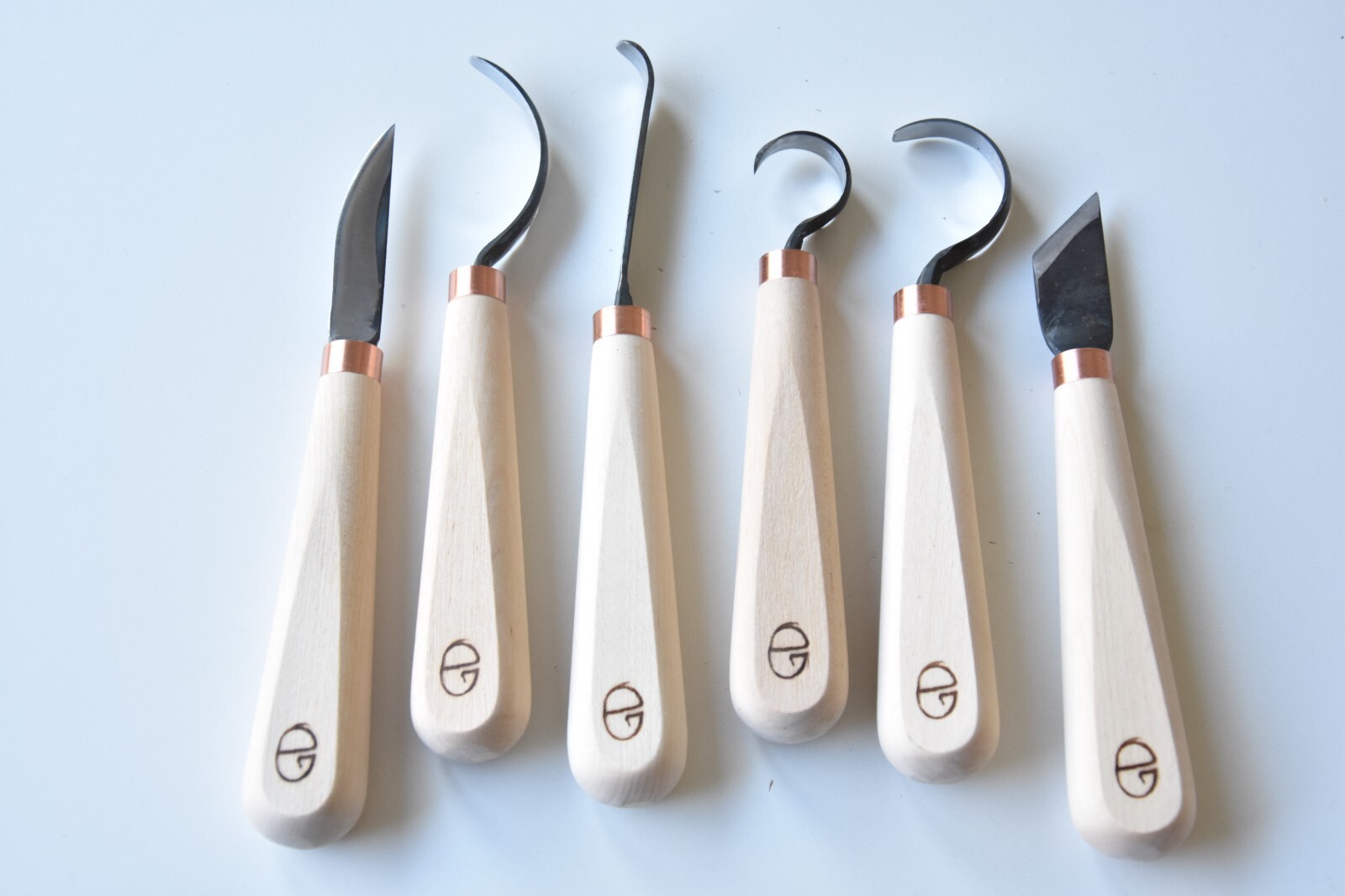 Spoon carving tools. Wood carving tool set 12 pcs. Spoon Bowl carving ...