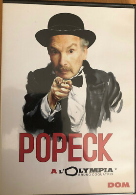 POPECK A L'OLYMPIA (1990) DVD TRES BON ETAT | eBay