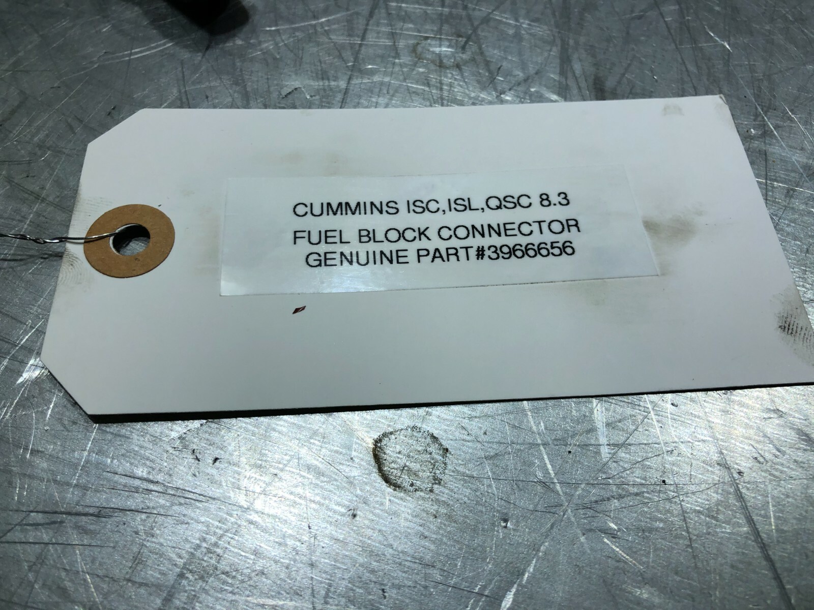 Cummins 8.3L Diesel Engine ISL ISC Fuel Connection Block 3966656 C ...