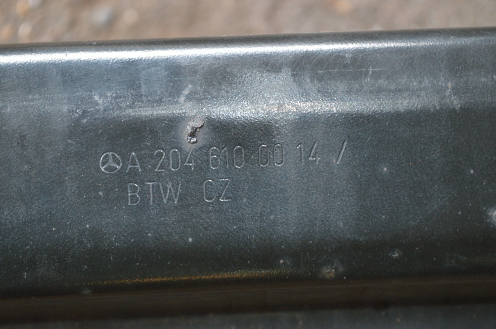 Mercedes C Class Rear Bumper Enforcement Bar Baar A2046100014 W204 ...