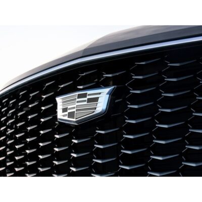 2019-2023 Cadillac XT4 Front & Rear Monochrome Emblems 84672031 Genuine ...