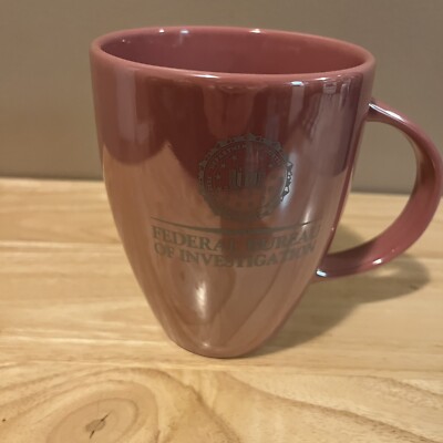 Department of Justice-FBI Coffee Mug Cup Authentic | eBay