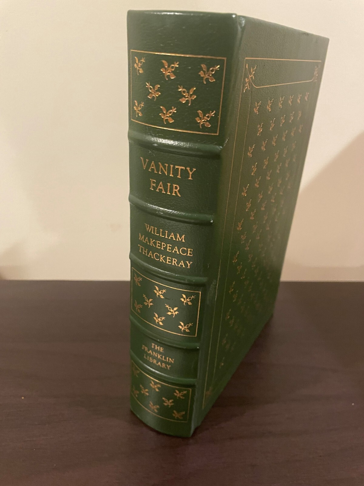 The Franklin Library Leather Bound Book 1977 Vanity Fair By William ...