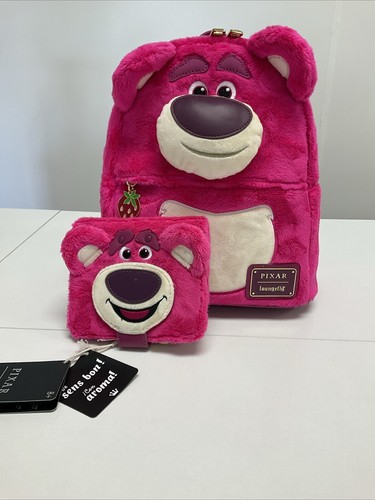 Loungefly Disney Pixar Toy Story Lotso Plush Mini Backpack With ...