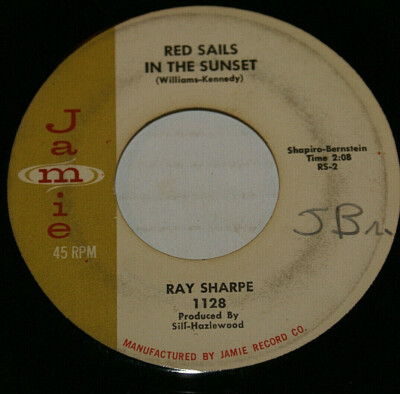 Ray Sharpe Rockabilly 1959 7" Record Red Sails In The Sunset Linda Lu ...