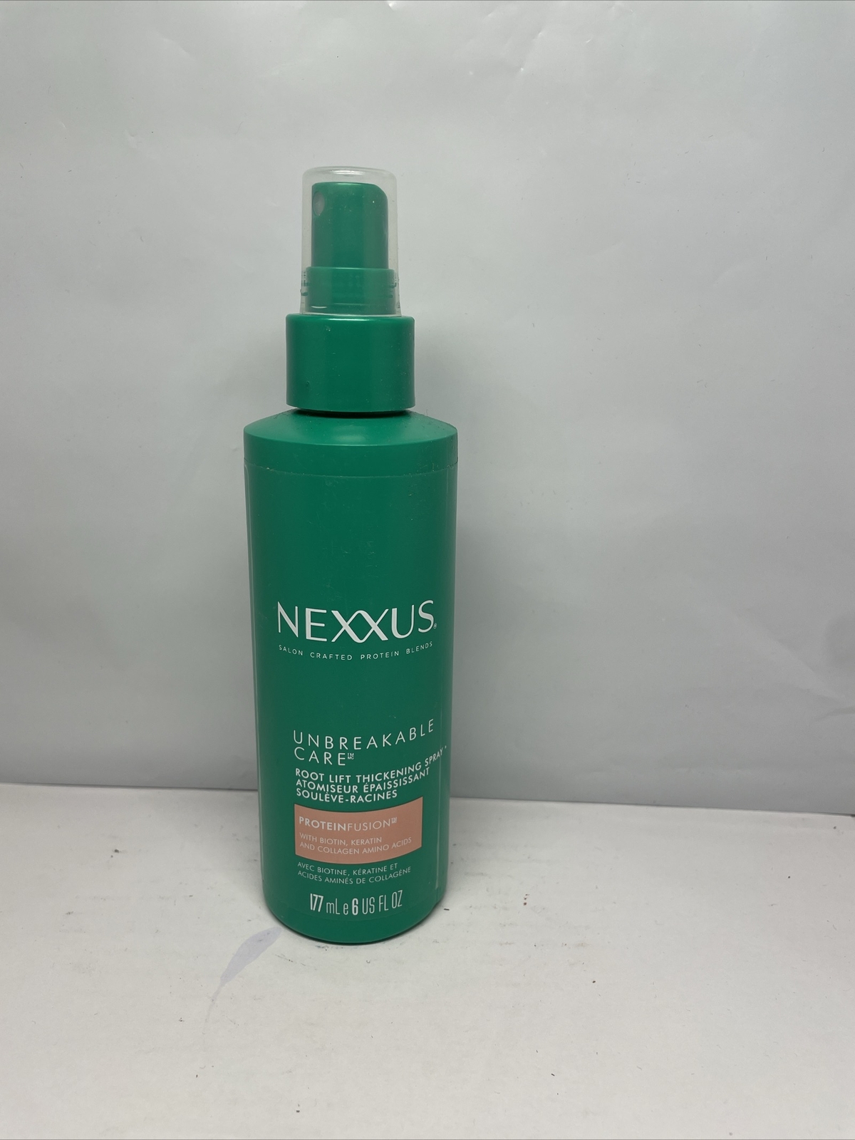 Nexxus Unbreakable Care Root Lift Hair Spray with Keratin Collagen ...
