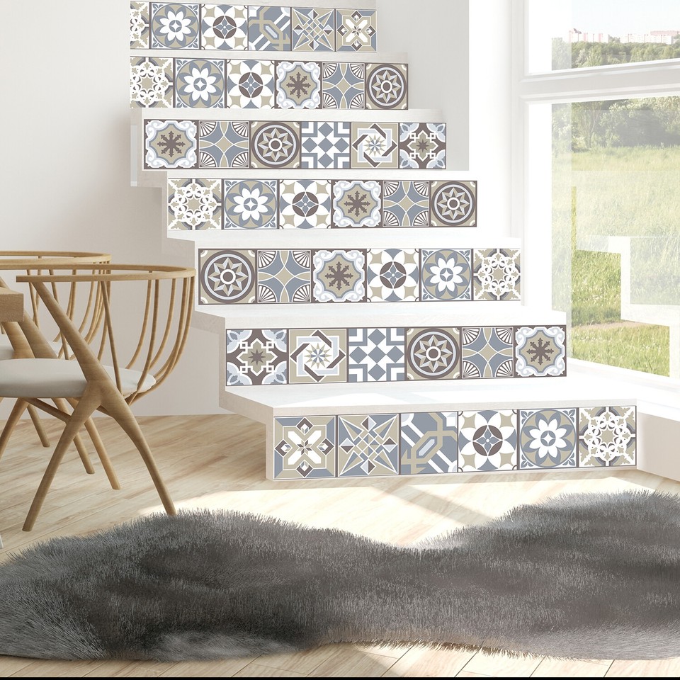 Tile Stickers Kitchen Bathroom Splashback Backsplash Peel and Stick ...