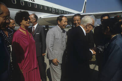 President Italian Republic Sandro Pertini & his wife Carla Vol- 1980 ...