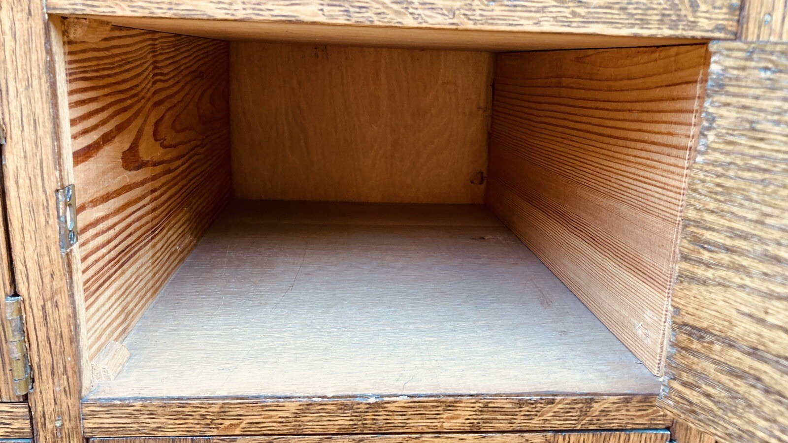 Rare Antique Oak Post Office 33 Door File Cabinet Apothecary Card ...