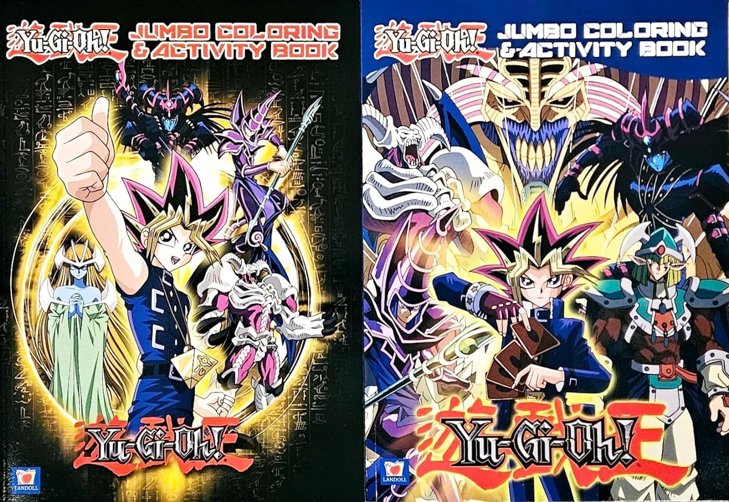 Yu-Gi-Oh! Jumbo Coloring & Activity Book Set of 2 | eBay