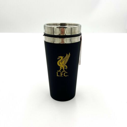 Liverpool FC Official Black and Gold Theme Merchandise Gift LFC Crest ...