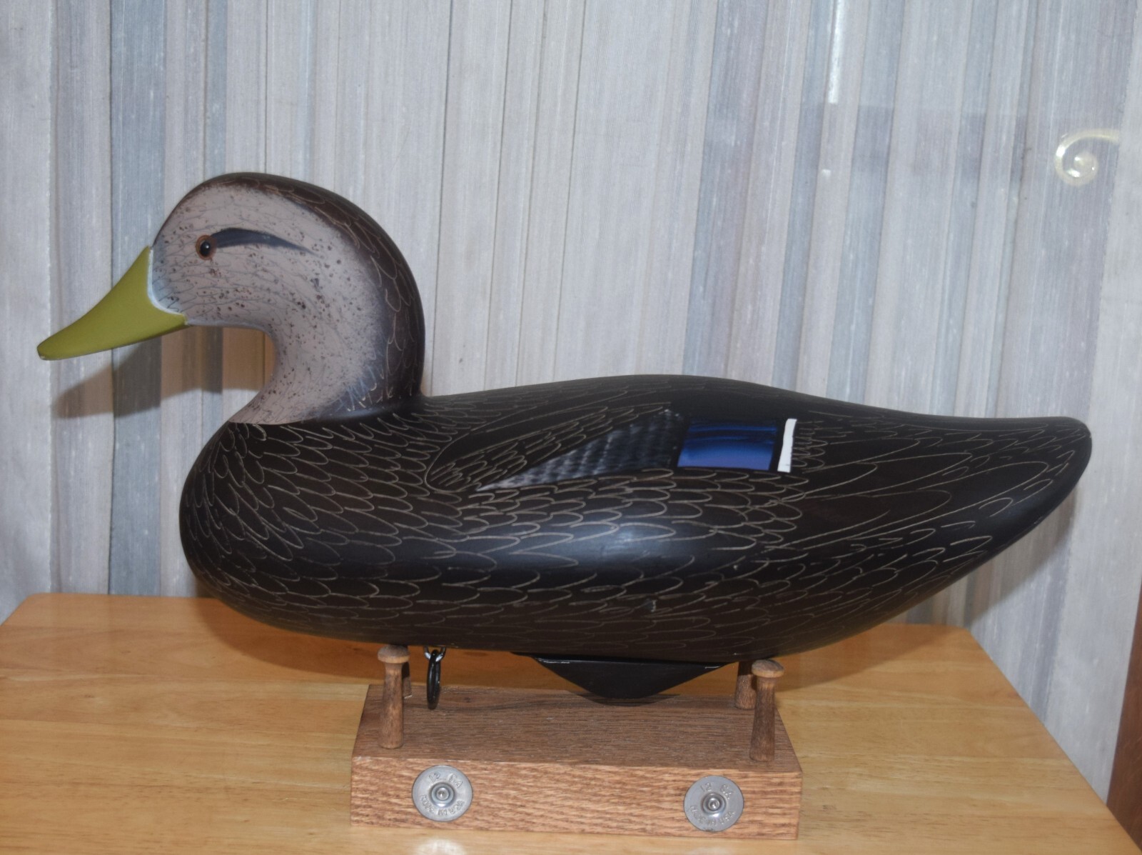 Jim Pierce Signed Black Duck Decoy. Havre de Grace, MD. | eBay
