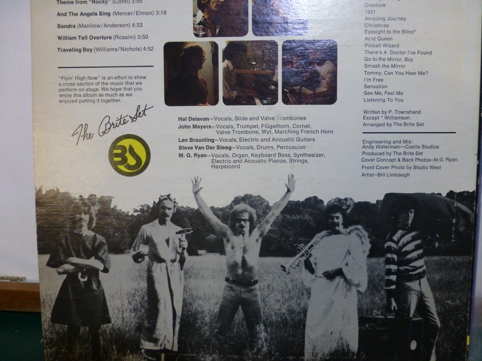 THE BRIGHT SET FLYING HIGH NOW THEME SONG "ROCKY" UNKNOWN ROCK NM LP | eBay