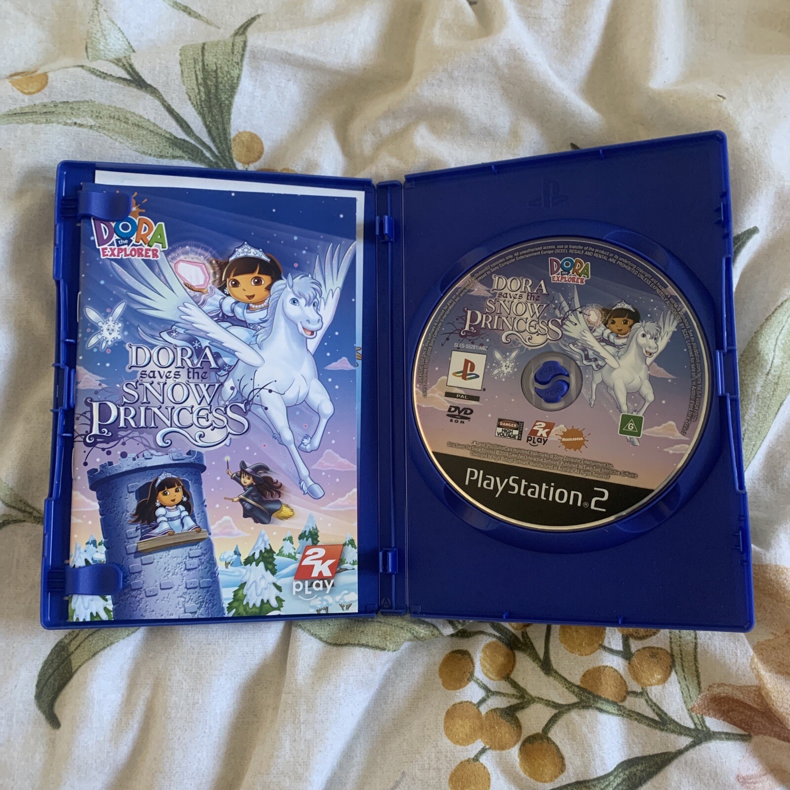 Dora Saves The Snow Princess Sony PlayStation 2 PS2 Video Game - With ...