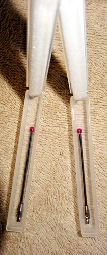 (2) NIB. RENISHAW STYLI STYLUS RUBY RED A-5003-0059 LOC12 | eBay