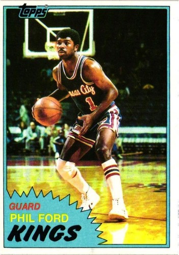 PHIL FORD 1980-81 Topps Basketball #18 FREE SHIP 50% OFF SALE ...